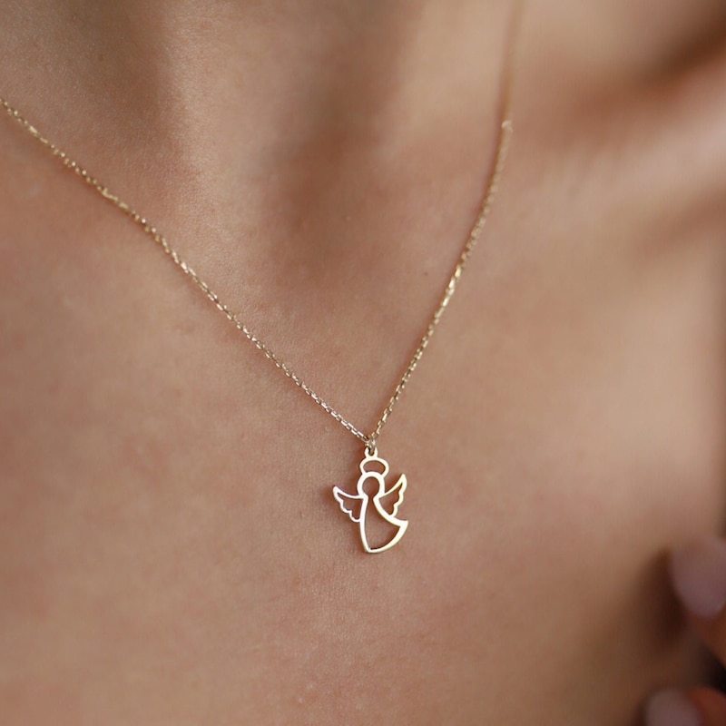 Angel Necklace - Etsy