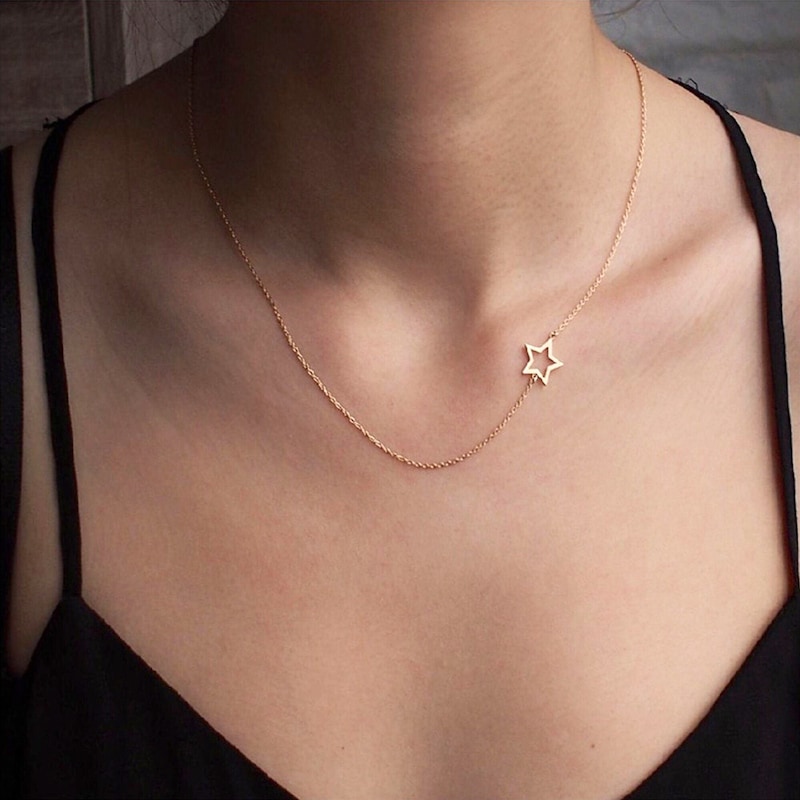 Star Necklace - Etsy