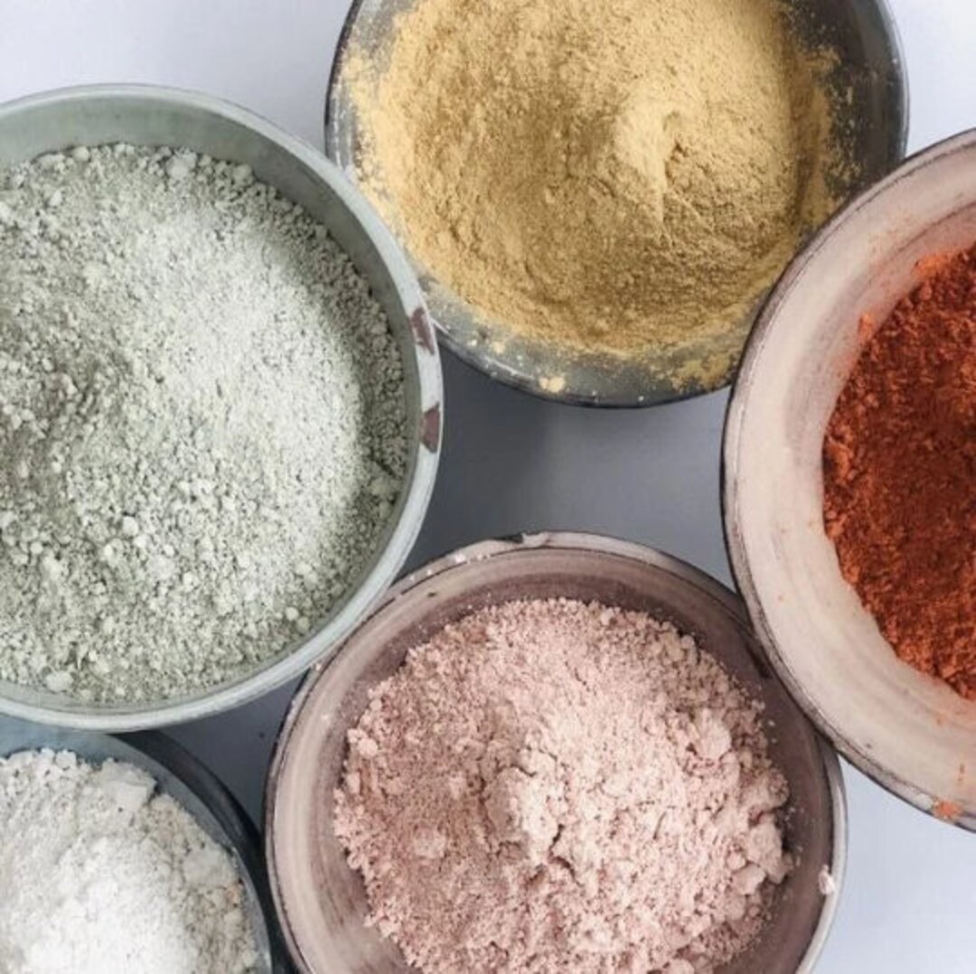 DIY Mixed Clay Mask 8pcs | Pink Clay | Purple Clay | Green Clay ...