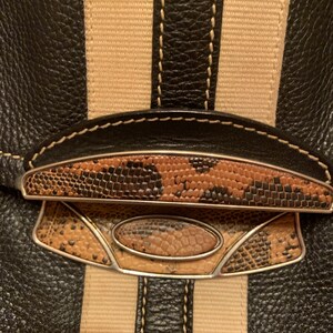 Vintage Prada Lizard Clasp Bag - Etsy