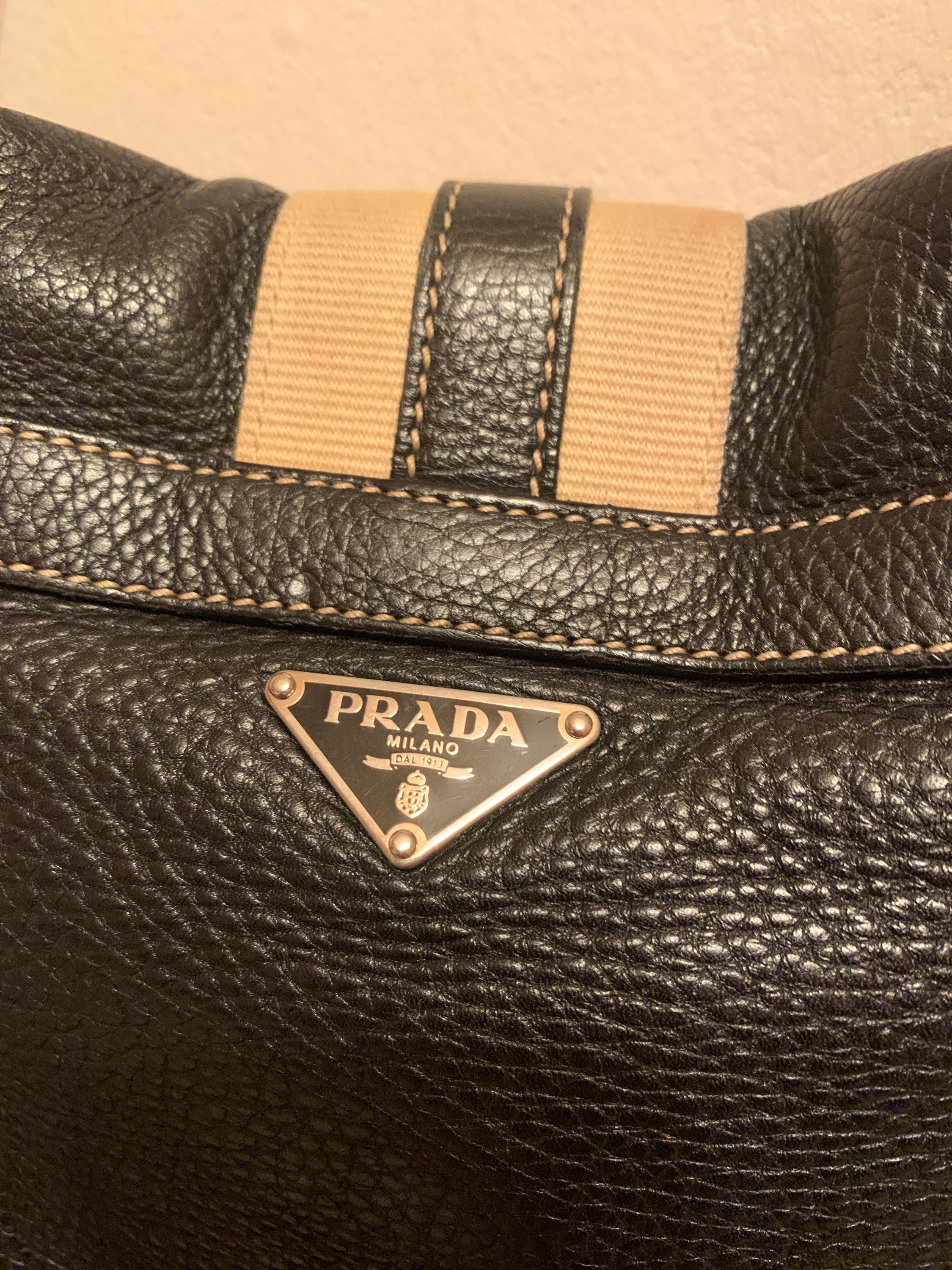 Vintage Prada Lizard Clasp Bag - Etsy