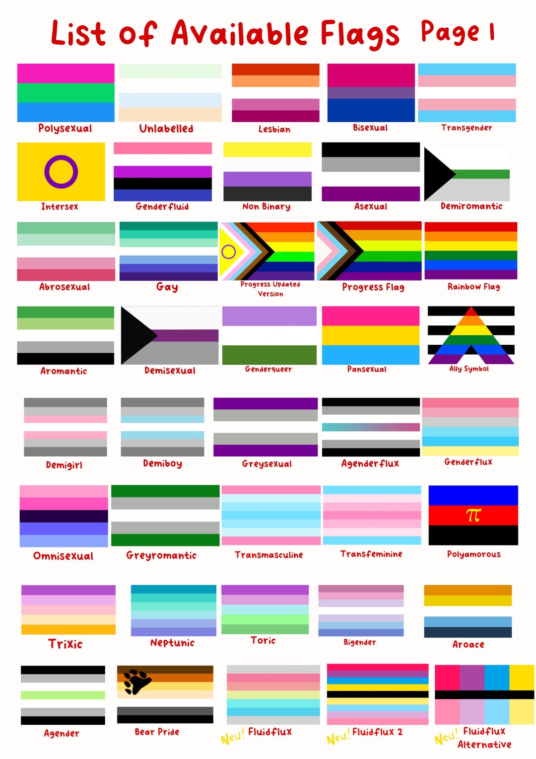 25mm1 Inch Pride Flag Pin Badge Lgbtlgbtqia 37 Options Etsy