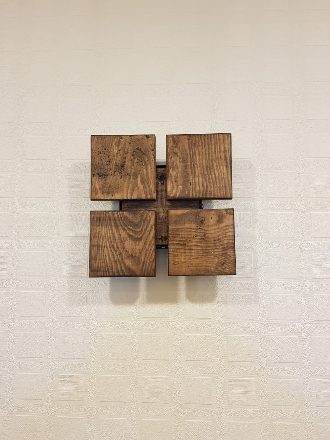 Handmade Wooden 5W Led Square Wall Sconces, Home Decor, Lighting, Good ...