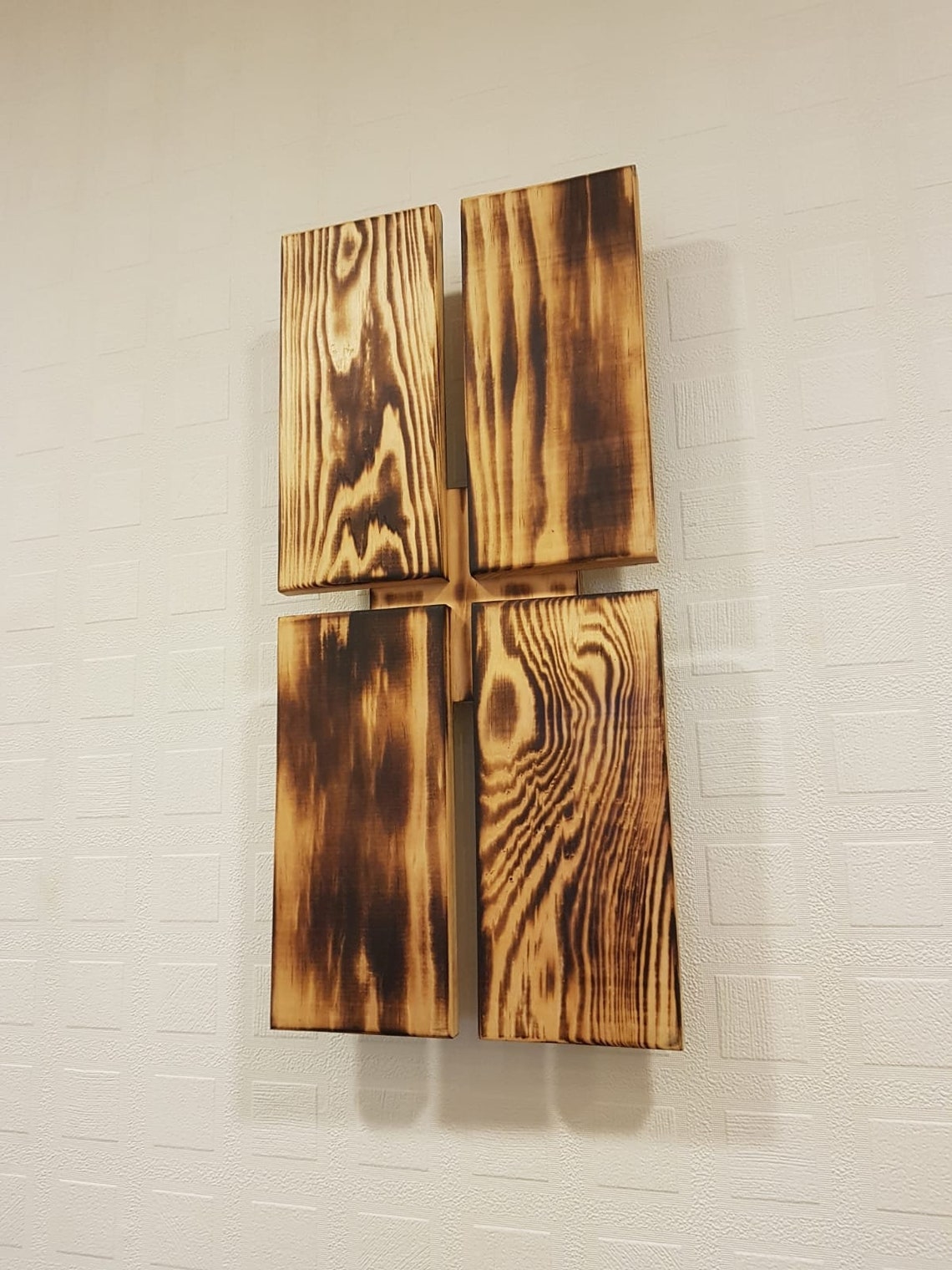 Handmade Spot Light Rectangle Wooden Wall Sconces home decor | Etsy