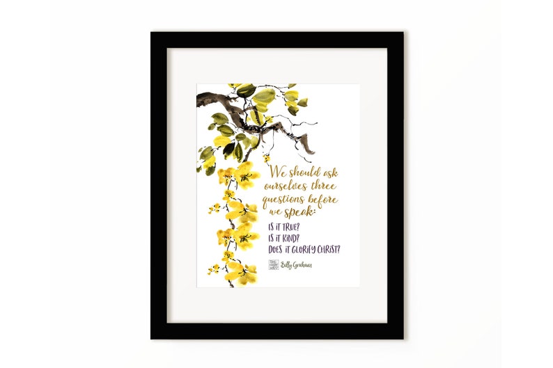 We Should Ask Ourselves Three Questions Before We Speak Scripture Wall ...