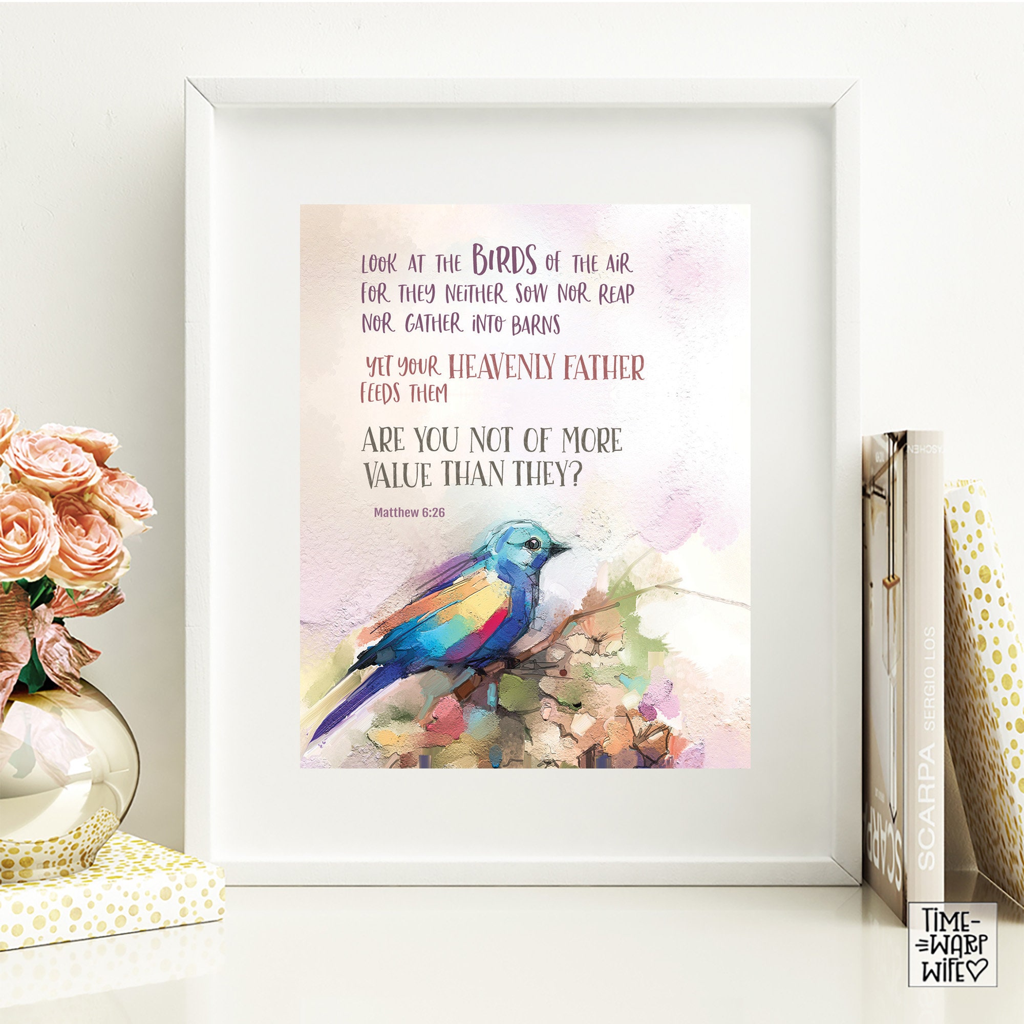 Look at the Birds of the Air Bible Printable Scripture - Etsy Canada