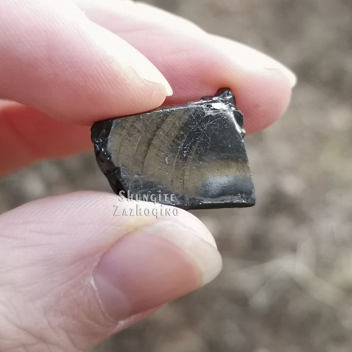 Elite Shungite stone type 1 Shungite mineral One piece 1-2 | Etsy
