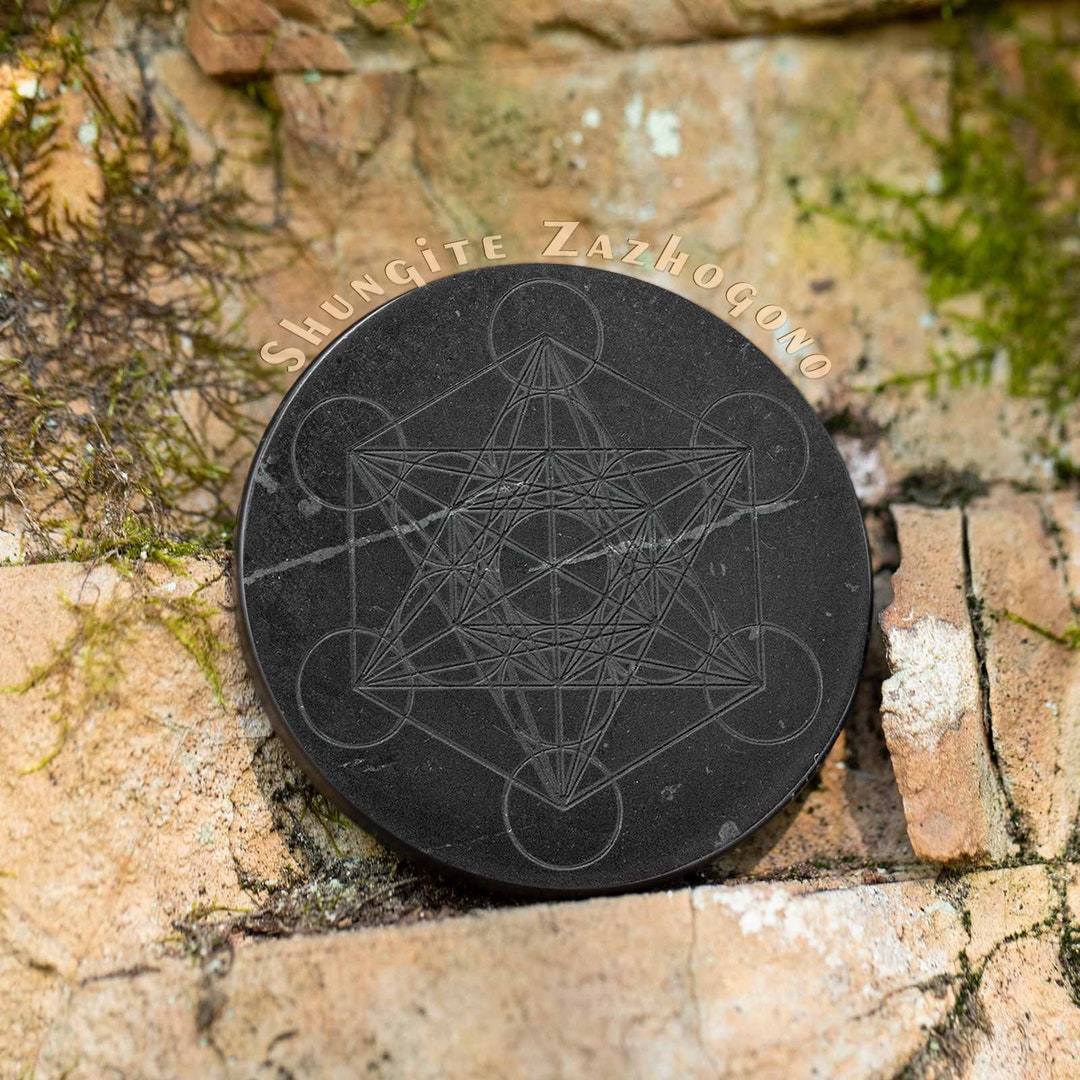 Cube Metatron - Shungite for Mobile Phone | Shungite Plate Sticker Size ...