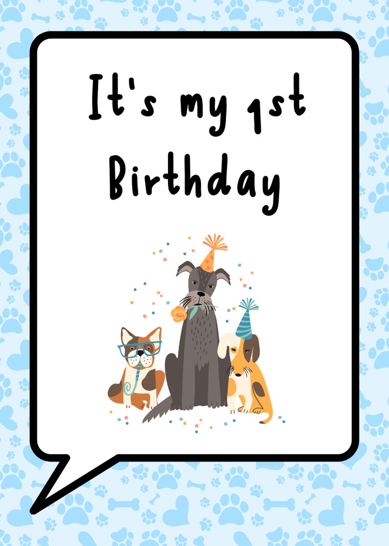 New Puppy Cute Milestone Cards, Dog Milestone Cards DIGITAL DOWNLOAD ...
