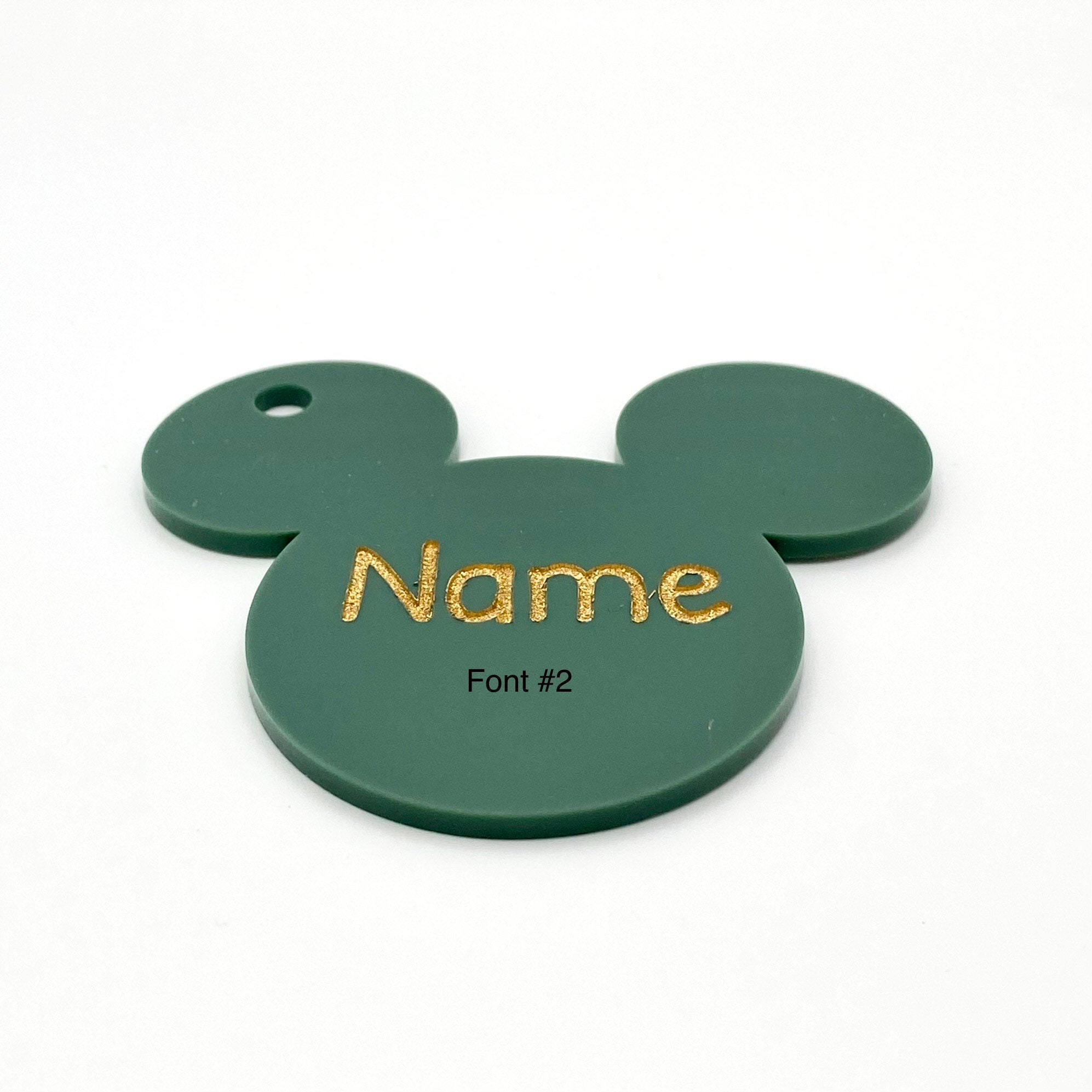 Mickey Luggage Tag L Disney Luggage Tag L Acrylic Luggage Tag L Luggage ...