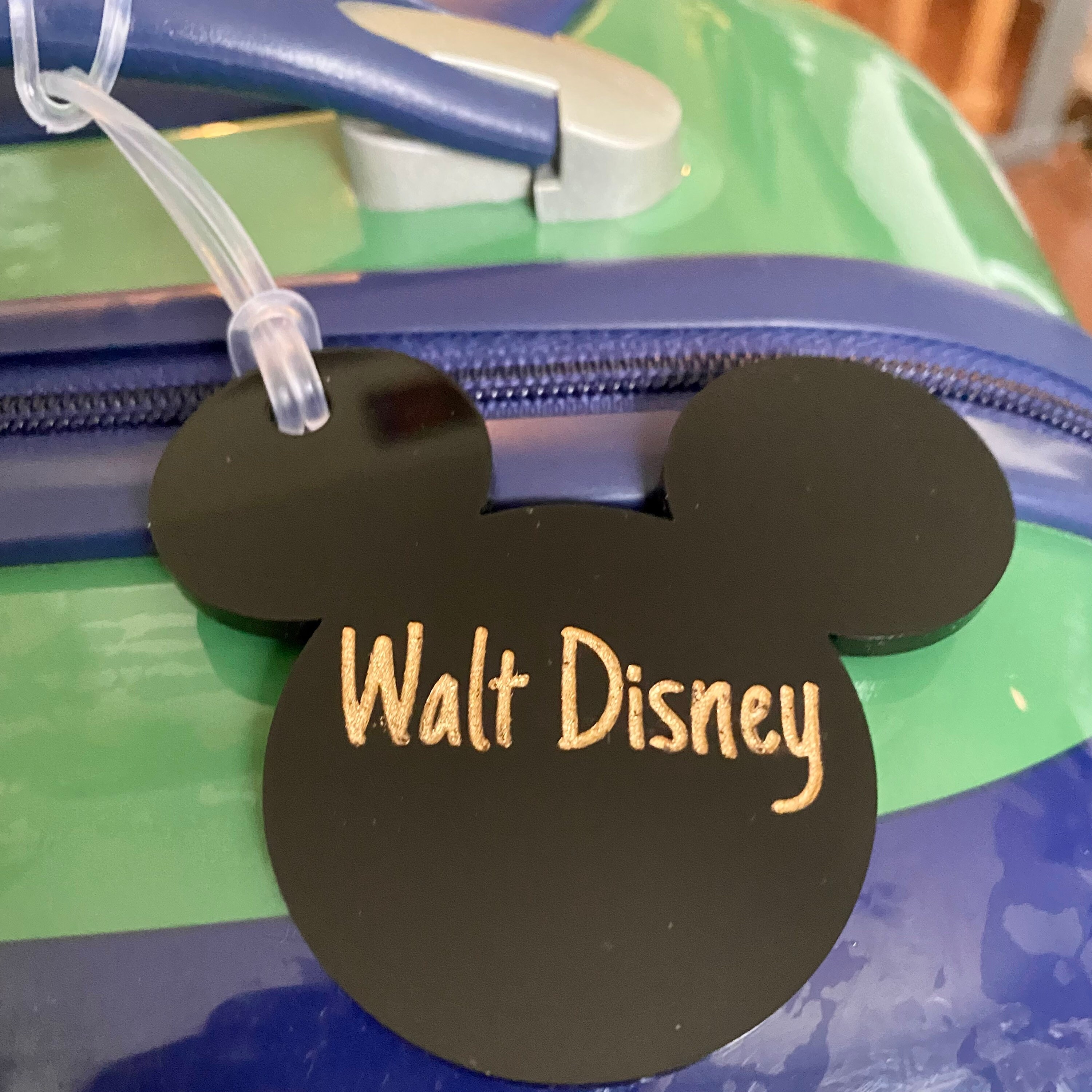 Mickey Luggage Tag L Disney Luggage Tag L Acrylic Luggage Tag L Luggage ...