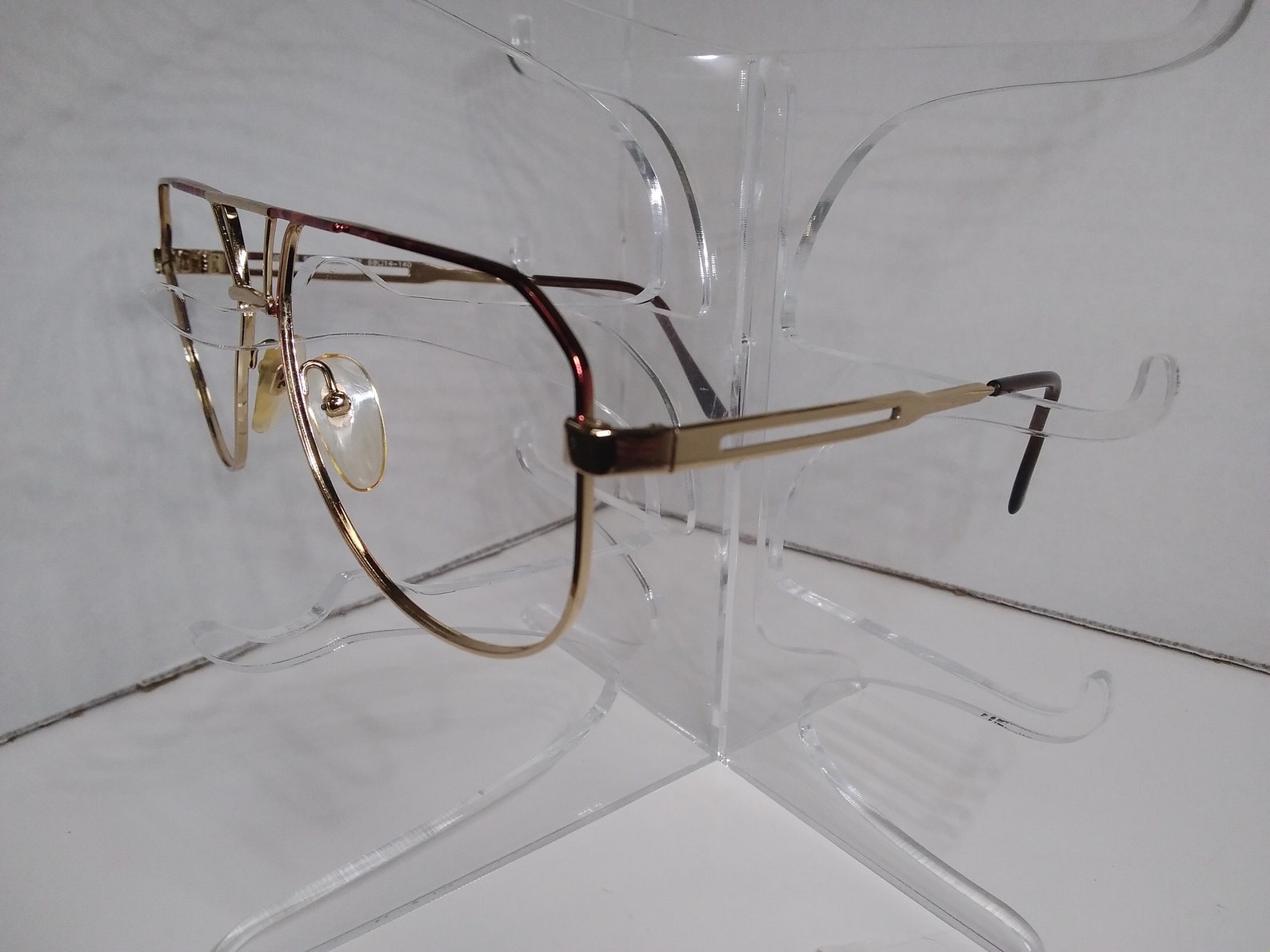AMERICAN OPTICAL Vintage Eyeglass Frames AO Lite 59-14-140 Gold - Etsy