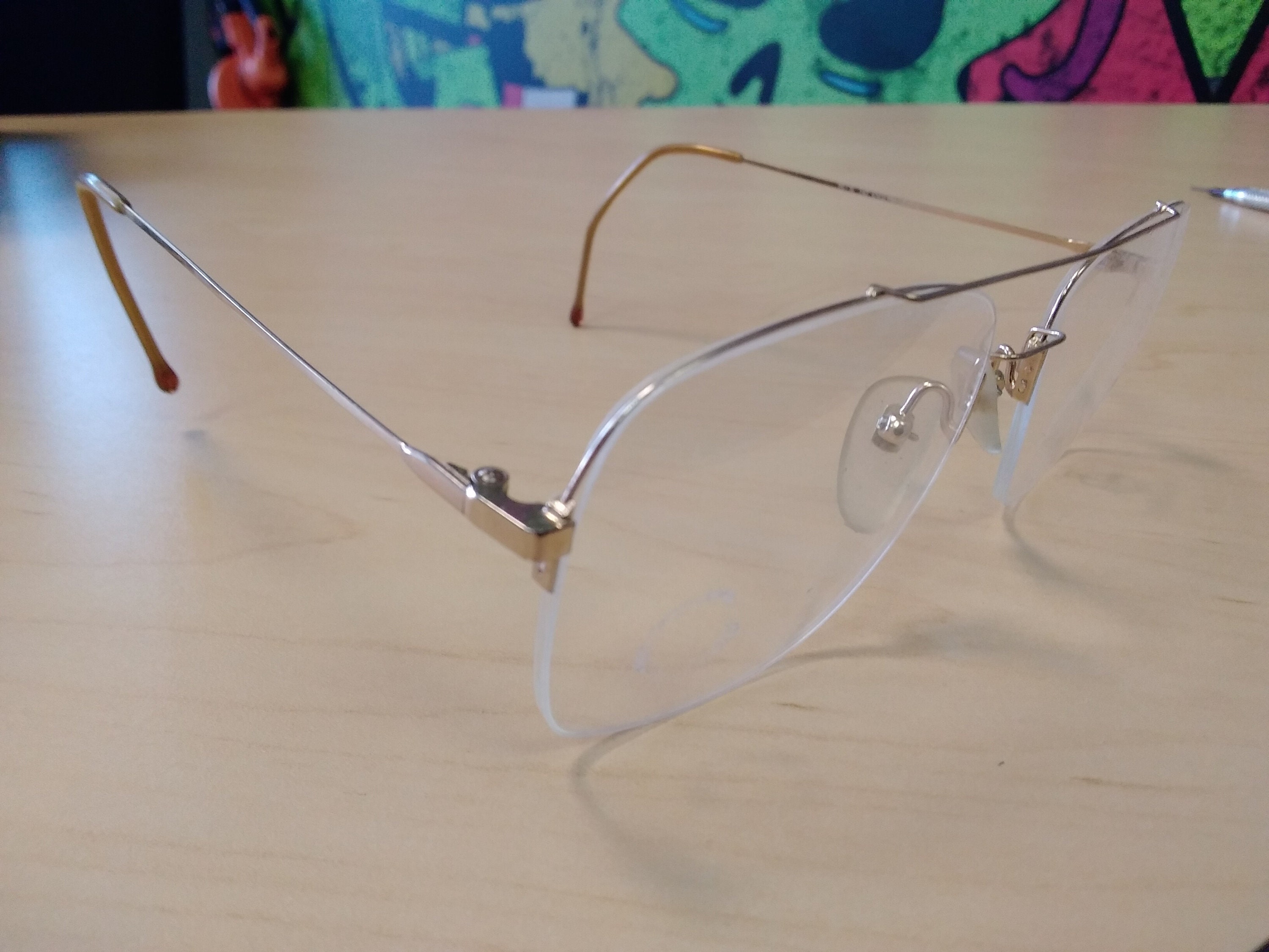 Vintage English Leather Aviator Frames 56-16-140 GOLD - Etsy