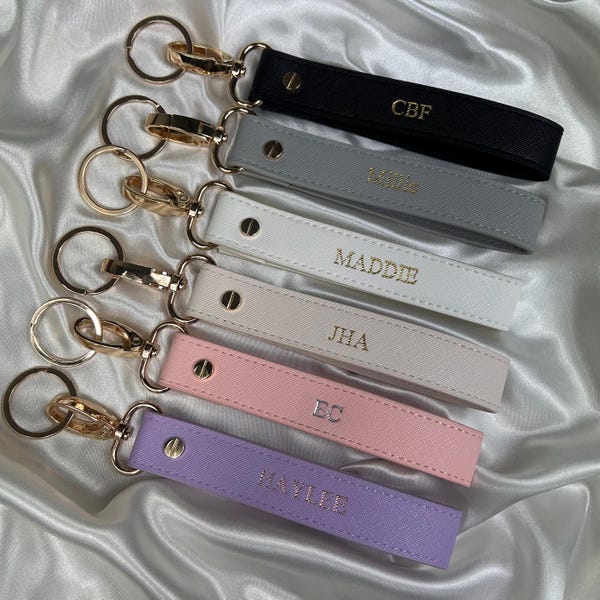 Wristlet Keychain - Etsy