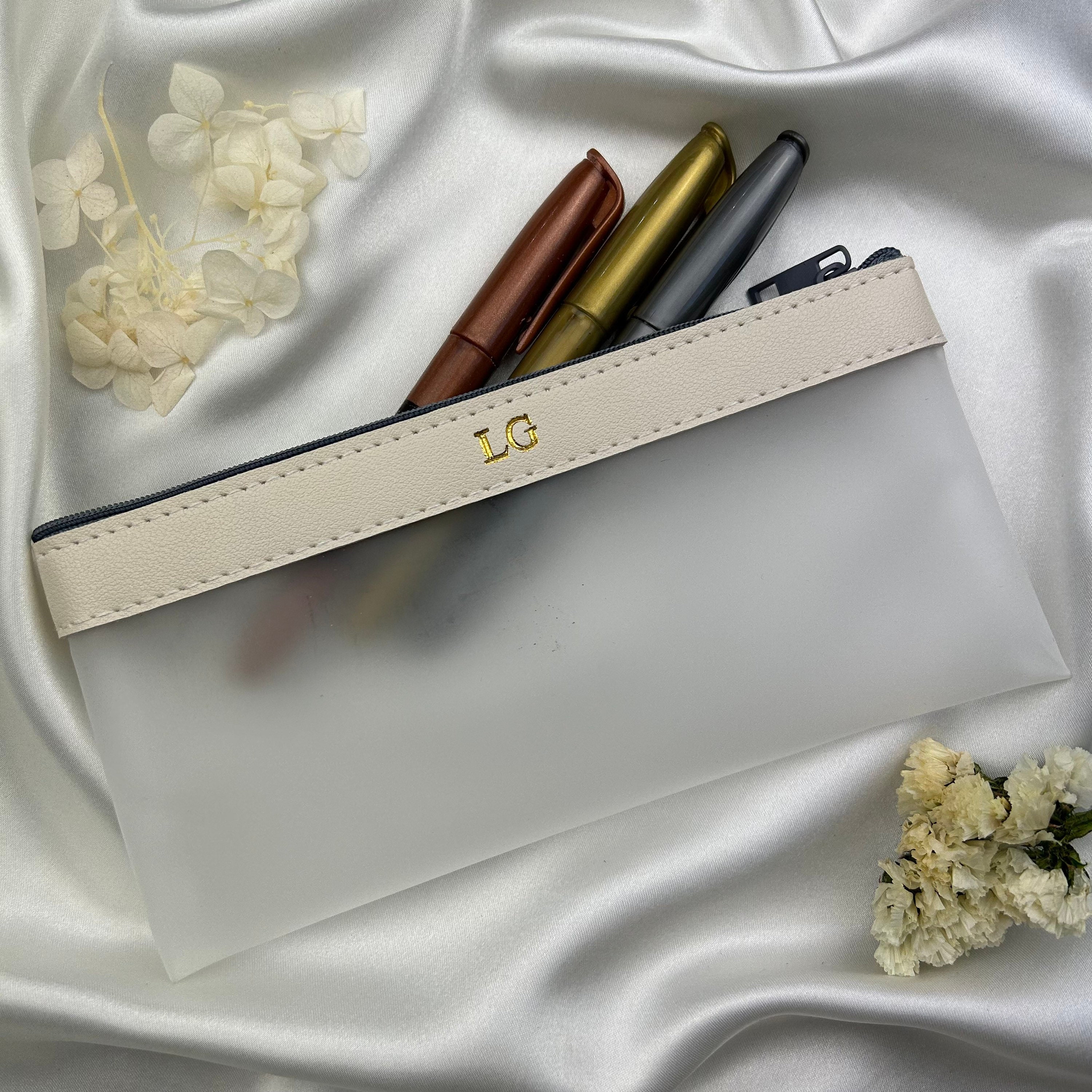 Personalised Clear Pencil Case - Etsy UK