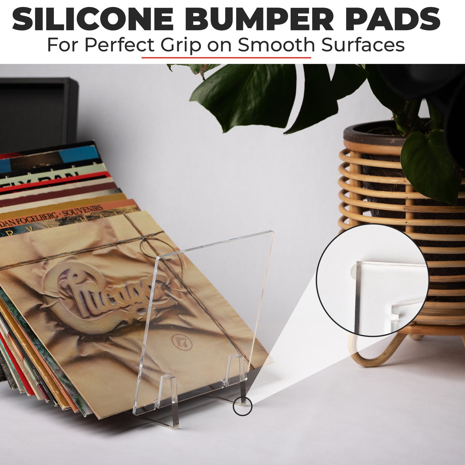 100% Acrylic Vinyl Storage Rack Transparent Vinyl Stand - Etsy