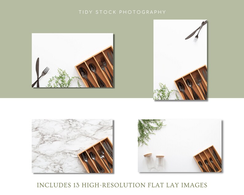 Minimalist Kitchen Flat Lays - Home Organizing Stock Photo Bundle - Etsy