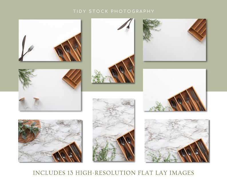 Minimalist Kitchen Flat Lays - Home Organizing Stock Photo Bundle - Etsy