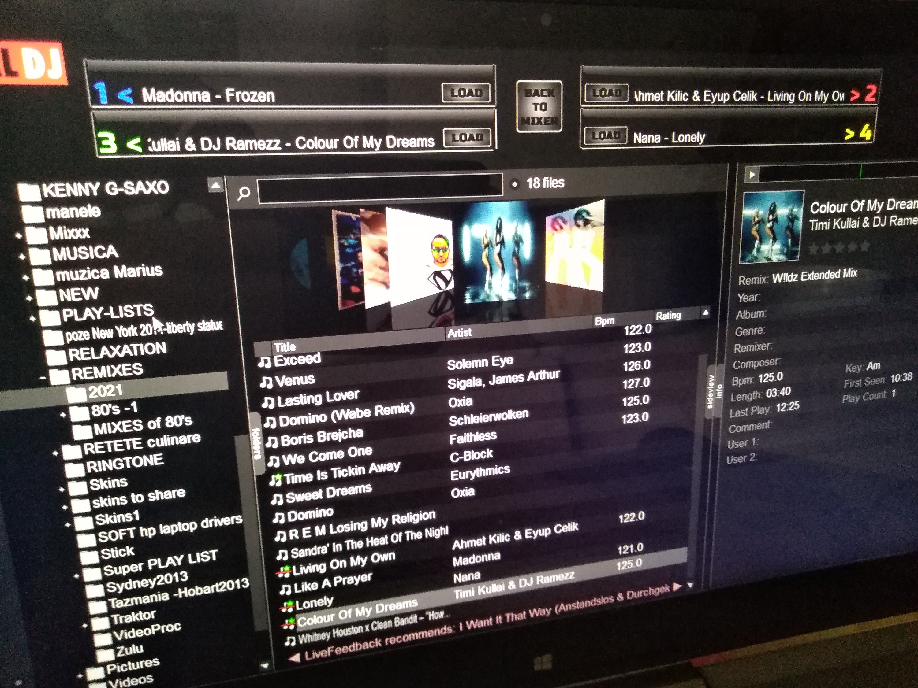 Virtual DJ Mixing Interface for Touch Screen VDJ Multi-touch 8.3 ...