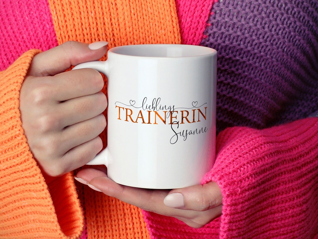 Tasse Lieblingstrainerin personalisiertes Geschenk Trainerin, LMS001 ...