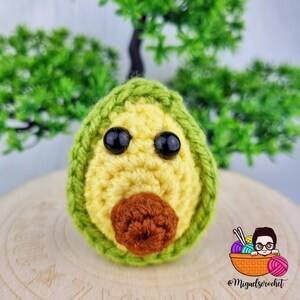 Crochet Avocado Pattern - Etsy