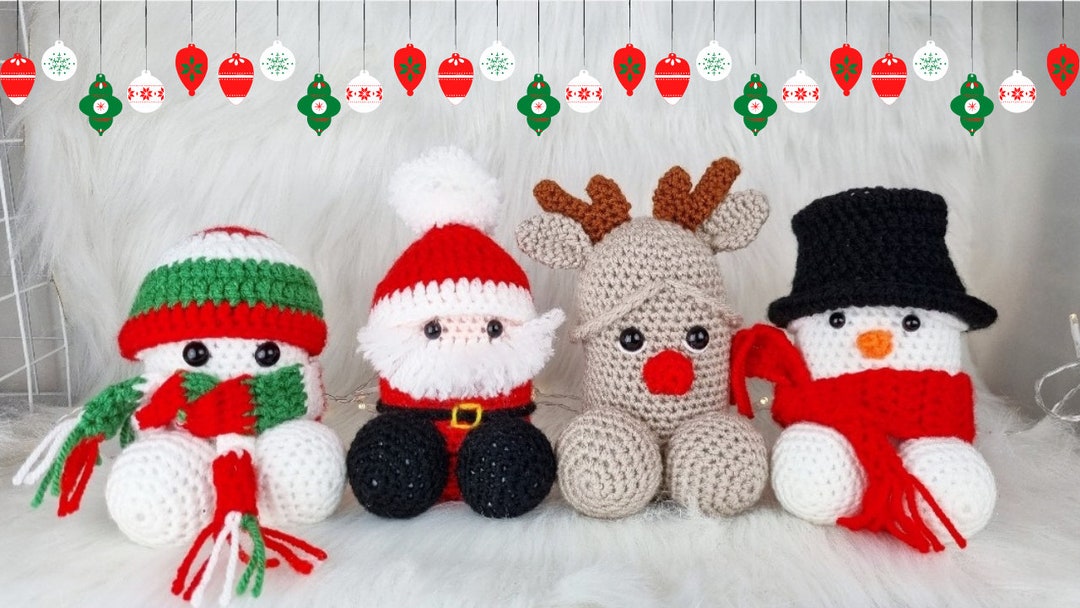 Festive Wiwi Crochet Pattern Collection - Etsy