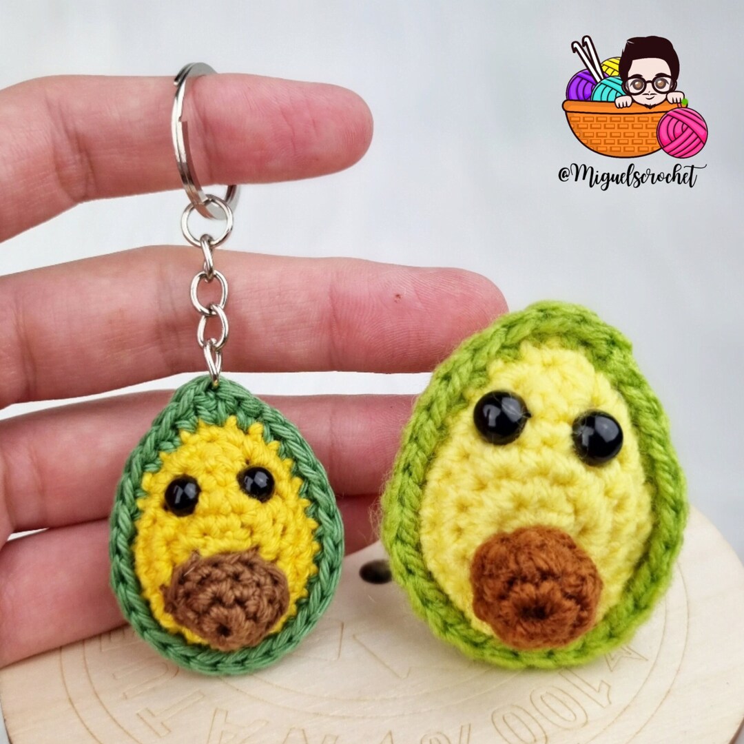 Crochet Avocado Pattern - Etsy