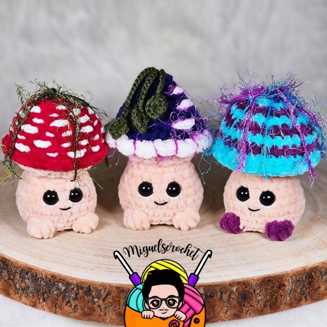 Cheeky Shrooms Crochet Pattern - Etsy