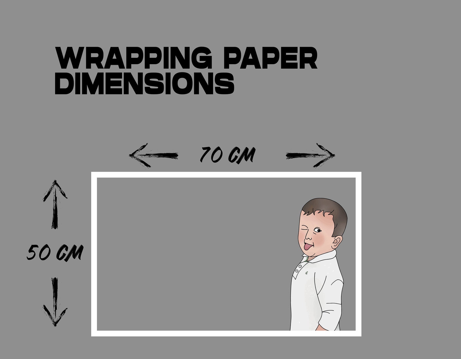 Hasbulla Christmas Wrapping Paper Hasbullah Magomedov Gift Wrap Mini ...