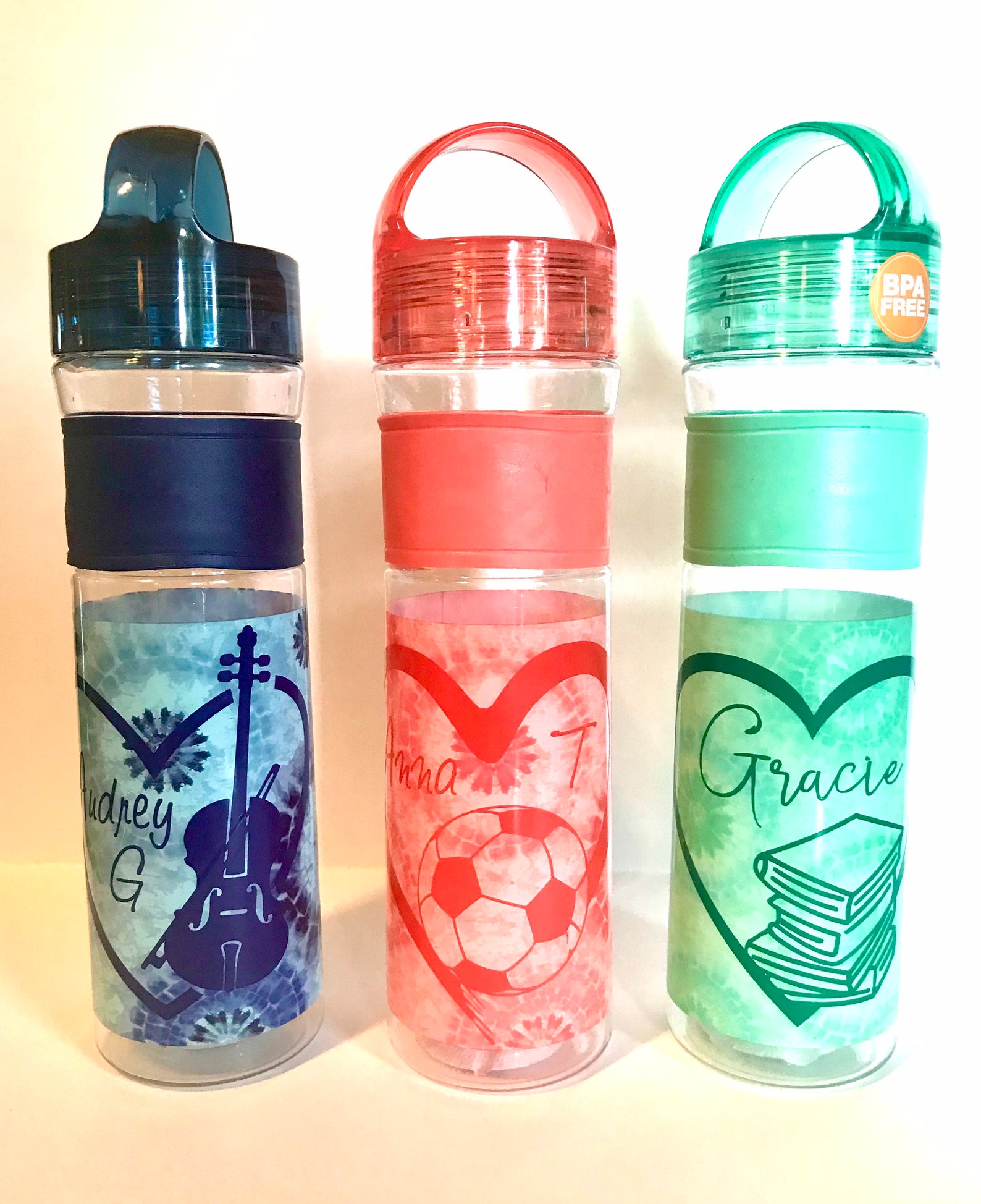 Personalized Water Bottle, Back to School, BPA Free Water Bottle, Child ...