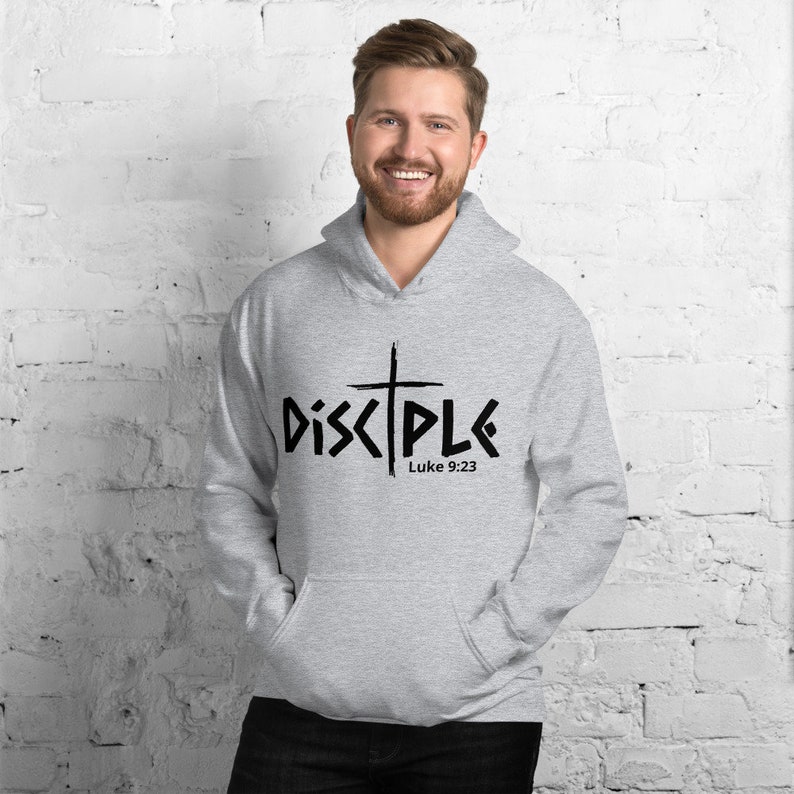 Christian Hoodie, Disciple Hoodie, Scripture Hoodie, Bible Shirt ...