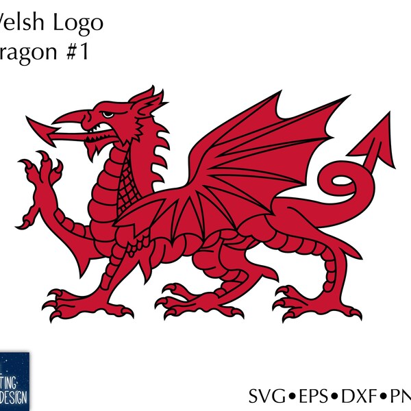 Welsh Dragon - Etsy
