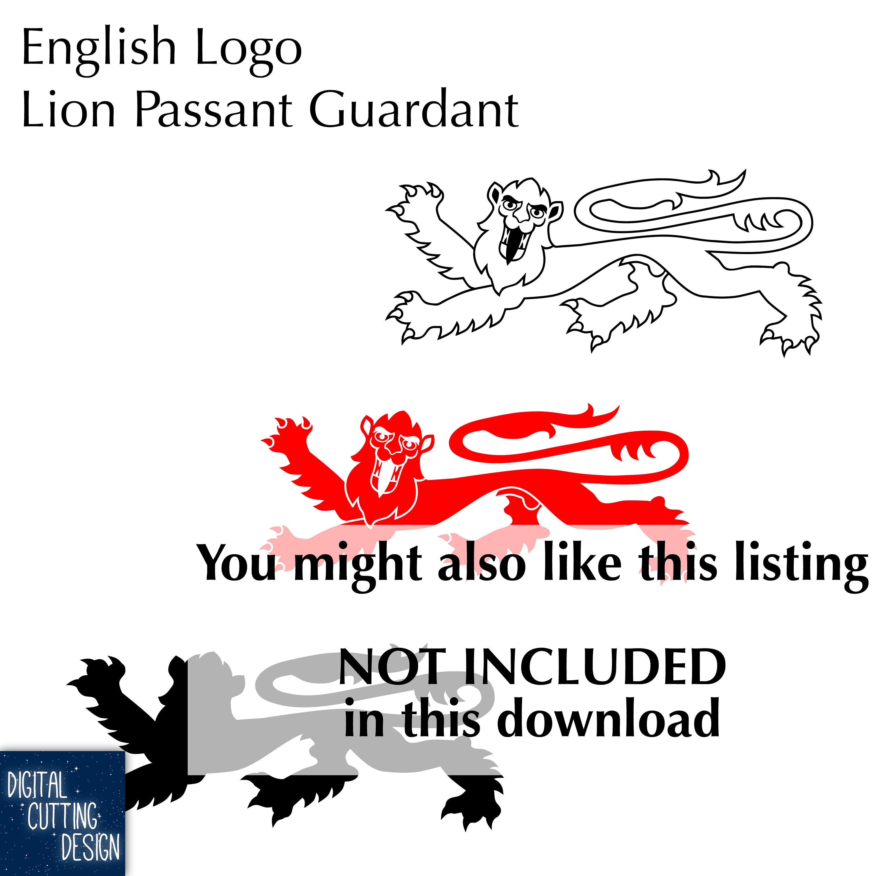 Welsh Dragon #1 - Wales National Symbol - Vector Resizable Cutting ...