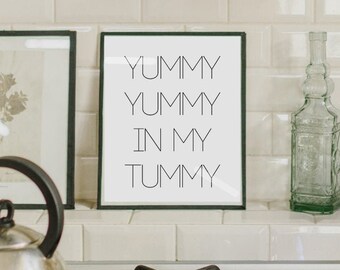 Yummy in My Tummy | Etsy