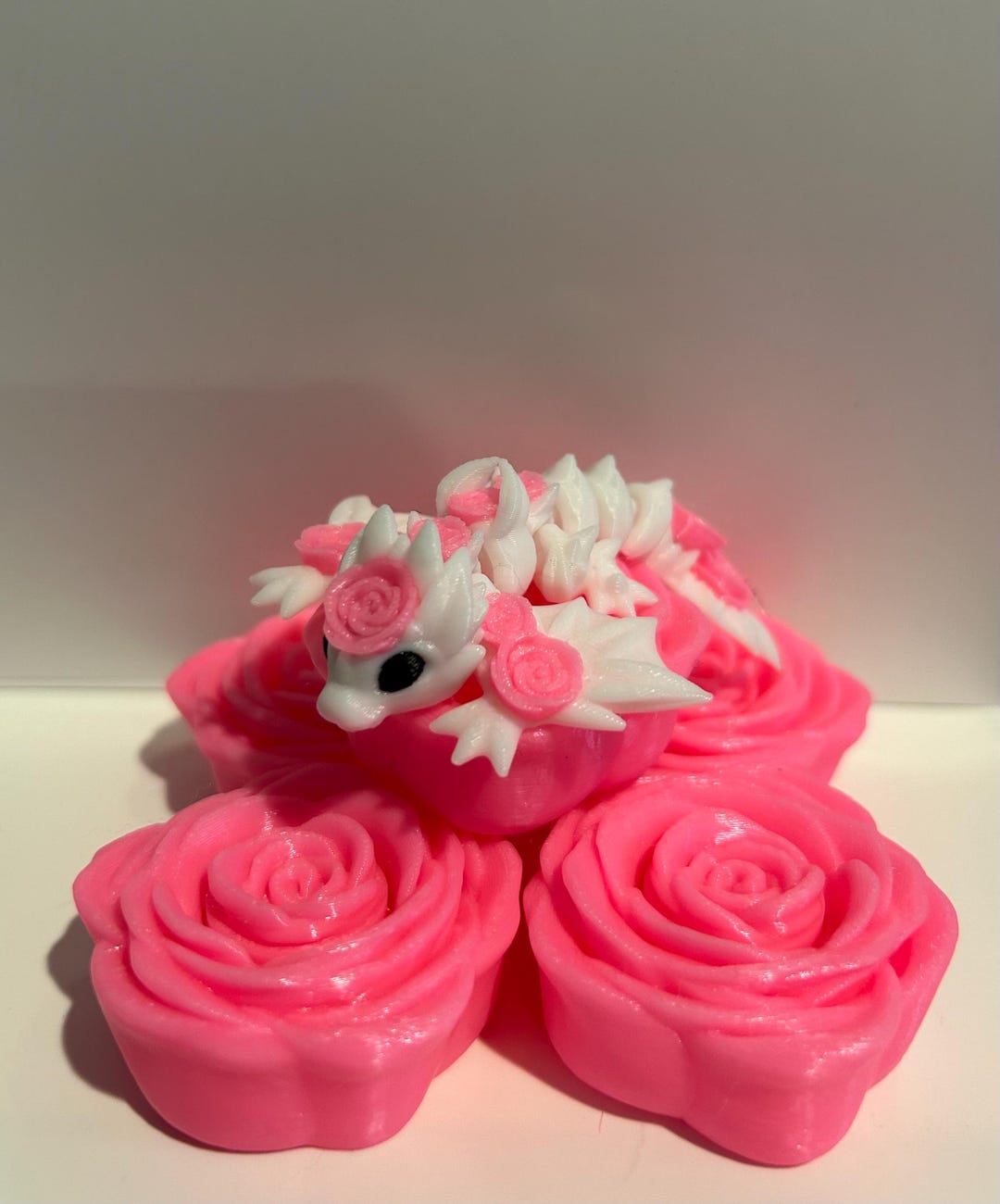 Rose Dragon Wyvern - Etsy