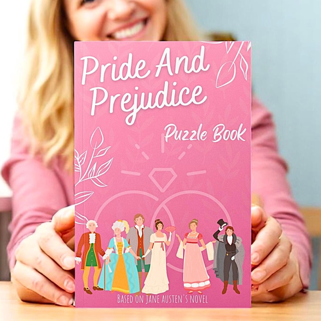 Jane Austen Pride and Prejudice Activity Book Word Search Crossword ...