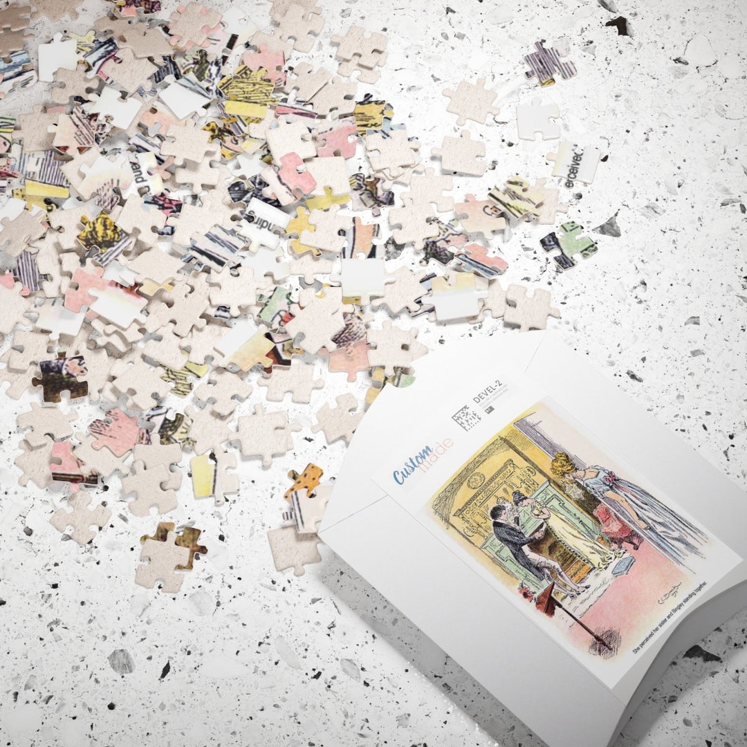 Jane Austen Pride and Prejudice Puzzle Mr Bingley Proposes to Jane Near ...