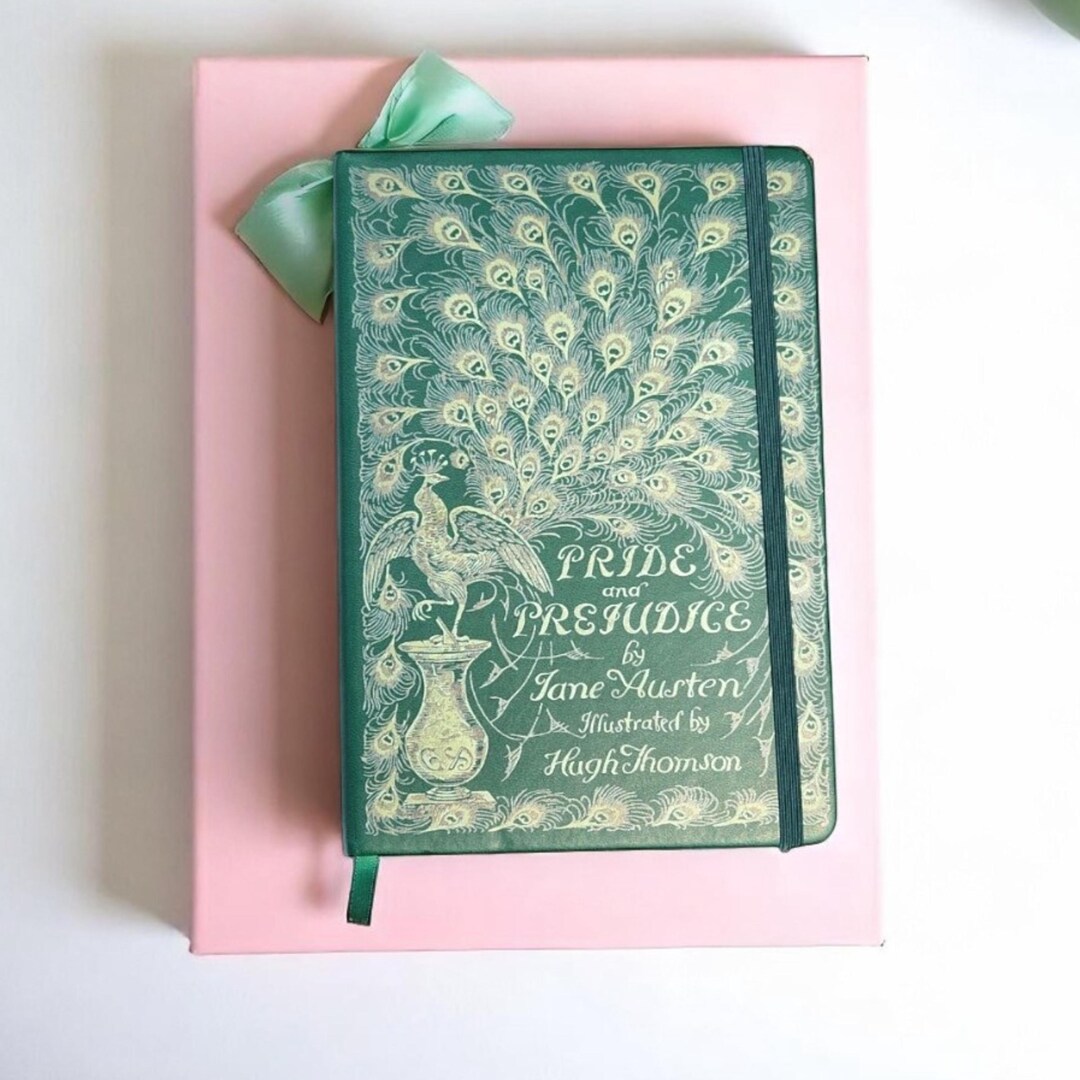 Notebook Journaling Jane Austen Journal Pride & Prejudice Notebook Book Lover Gift Writing Diary ...
