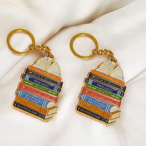 Jane Austen Keychain Literary Theme Gift for Jane Austen Fan Purse ...