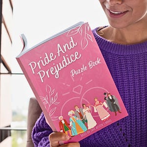 Jane Austen Pride and Prejudice Activity Book Word Search Crossword ...
