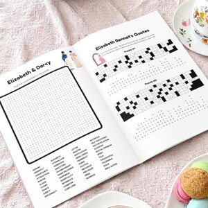Jane Austen Pride and Prejudice Activity Book Word Search Crossword ...