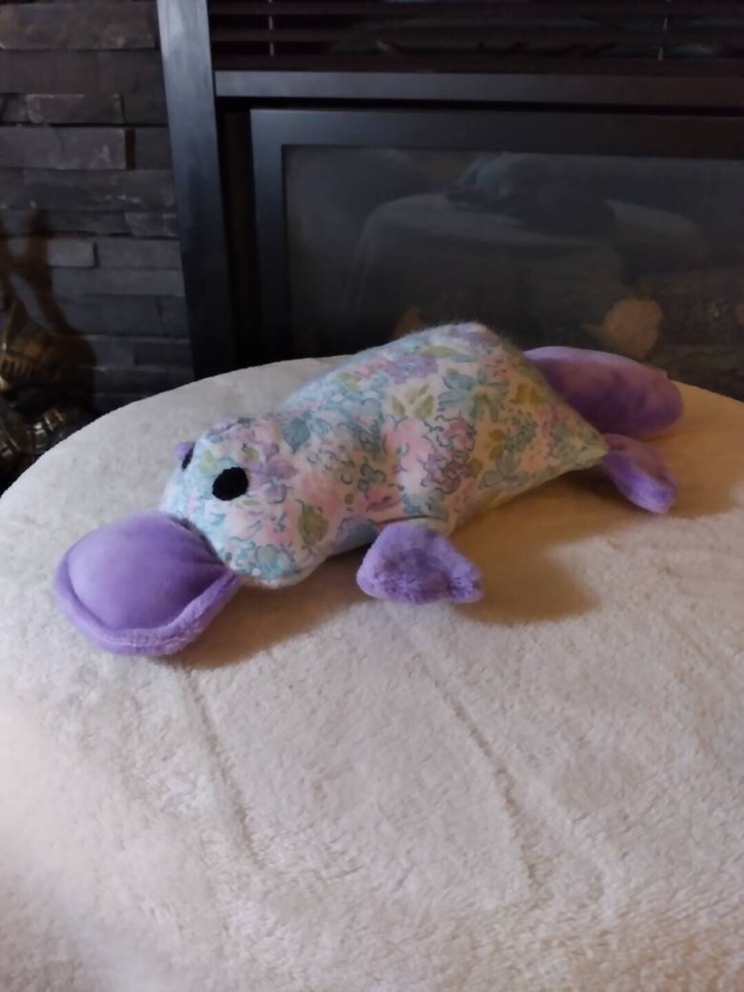 Plush Platypus Hot or Cold Pack | Flannel & Minky - Etsy
