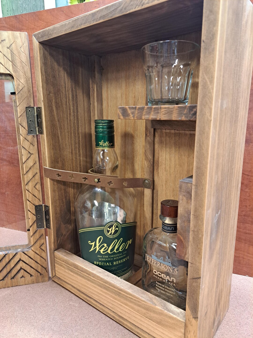 Lock Box Bourbon/whiskey Gift Box With Keypad Lock - Etsy