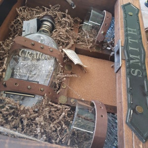 Lock Box Bourbon/whiskey Gift Box With Keypad Lock - Etsy