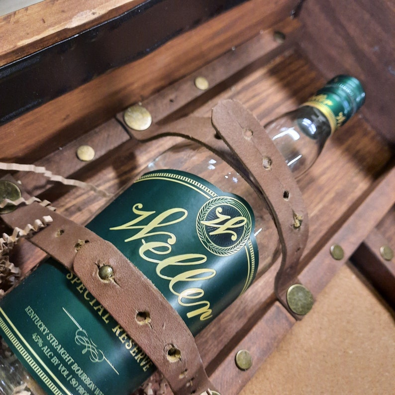 Lock Box Bourbon/whiskey Gift Box With Keypad Lock - Etsy
