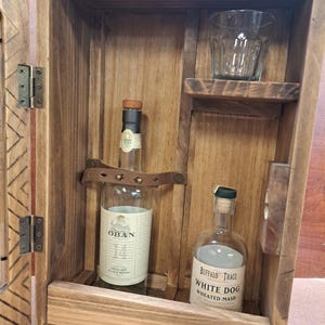 Lock Box Bourbon/whiskey Gift Box With Keypad Lock - Etsy