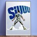 Ronaldo "siuuu" Poster | Sports Football Soccer Bedroom Wall Art | Hand ...