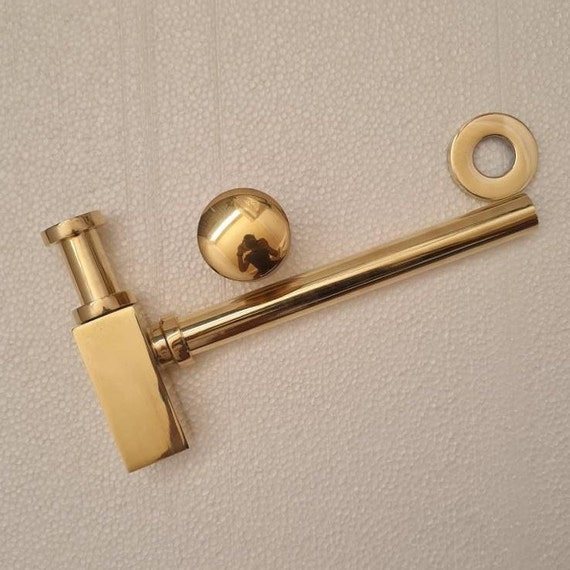Handmade Brass Universal Contemporary P-trap Copper Brushed - Etsy