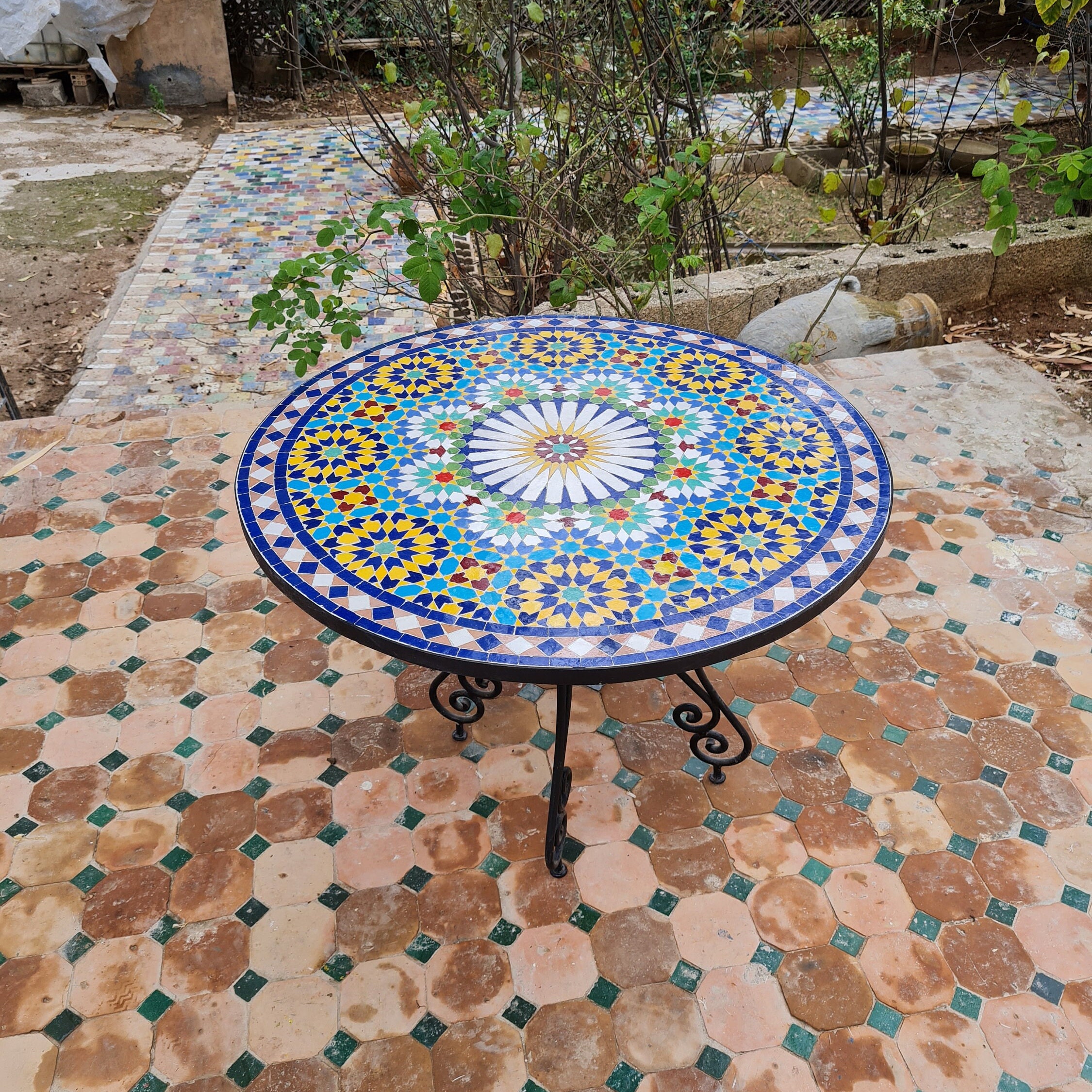 Mosaic Patterns For Table Tops