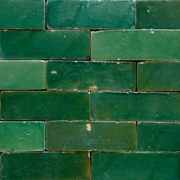 Moroccan Green Tile - Etsy